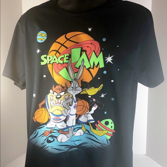 Space Jam | Shirts | Space Jam Looney Tunes Tune Squad Black T Shirt ...